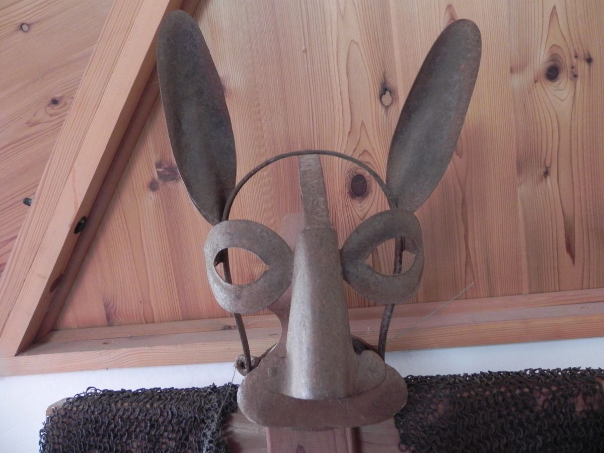 Antique Infamy Mask from the Renaissance Crime & Punishment Museum